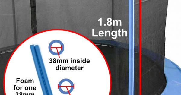 44-Inch-Trampoline-Pole-Foam-Sleeves