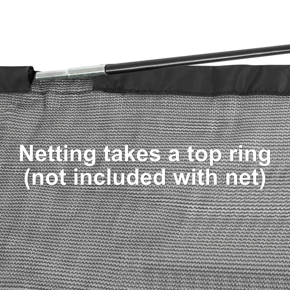 12 ft Trampoline Safety Net - Higher type 1.9m ( for 10 or 5 Curved ...
