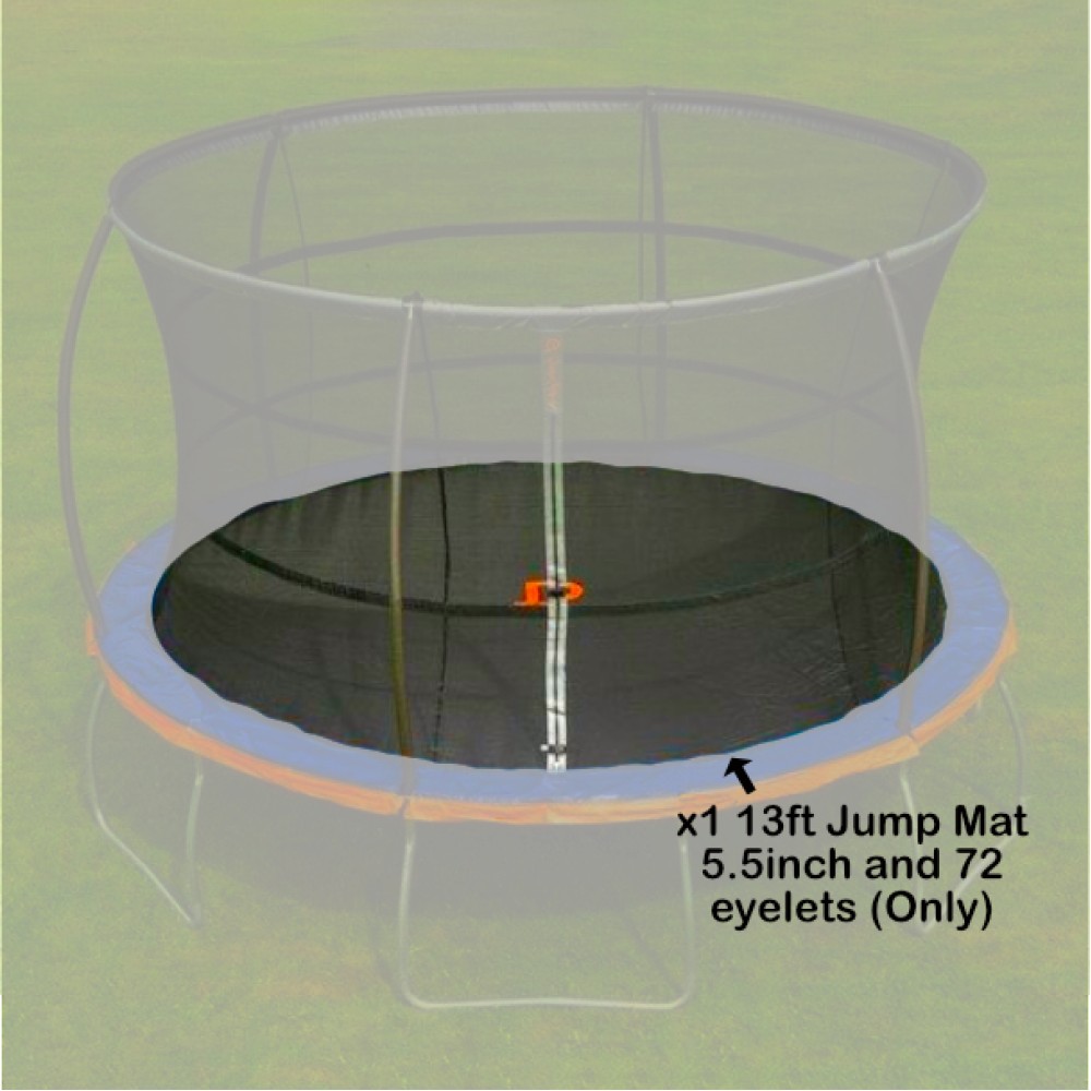 Jump Mat for 13 ft Jump Power Trampoline Frame with 72 eyelets (for 5.5 ...